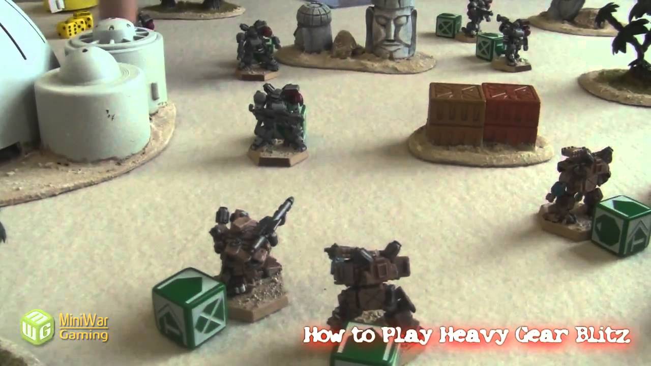 How to Play Heavy Gear Blitz - YouTube