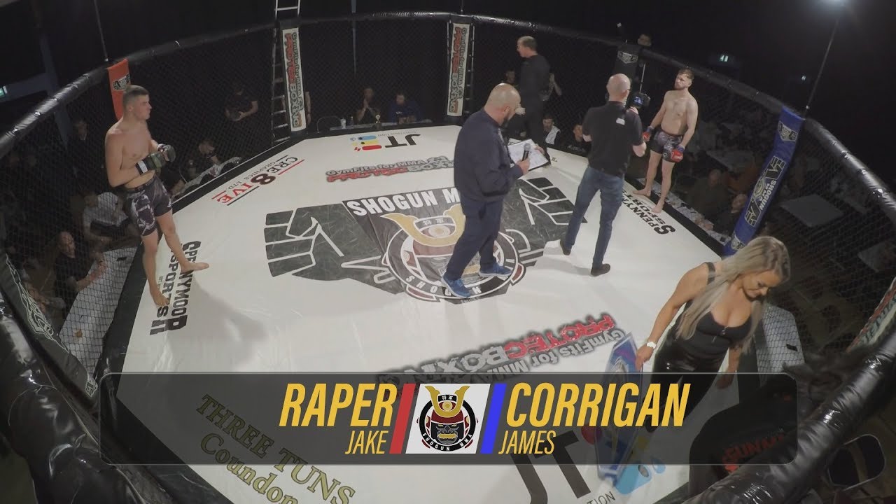 Shogun MMA 1 Jake Raper v James Corrigan - YouTube