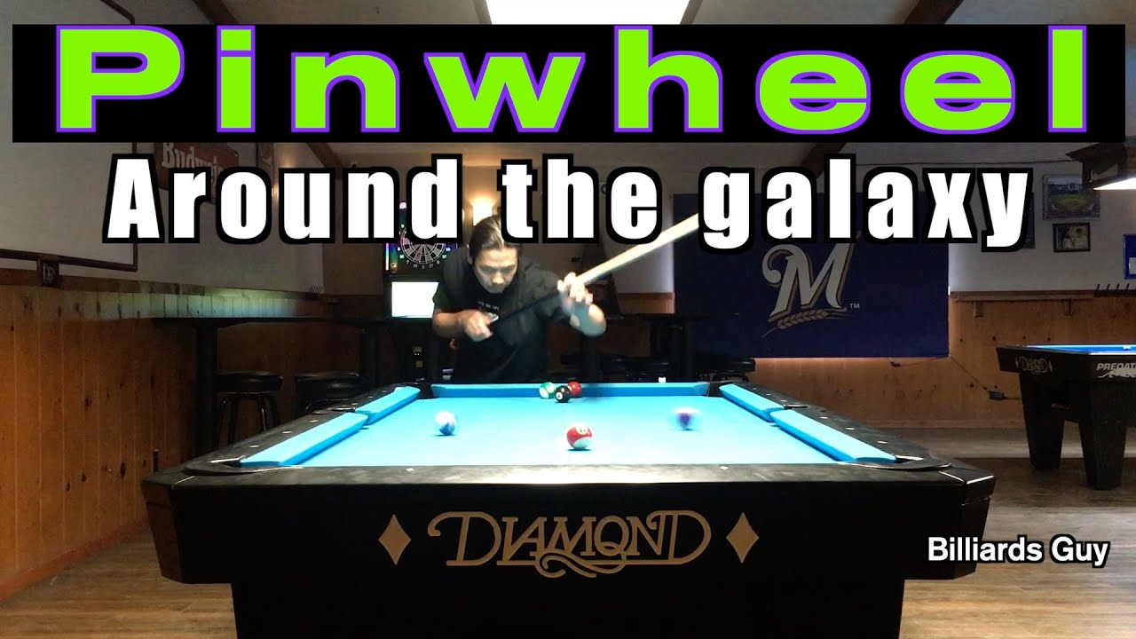 Pinwheel balls around the galaxy - YouTube