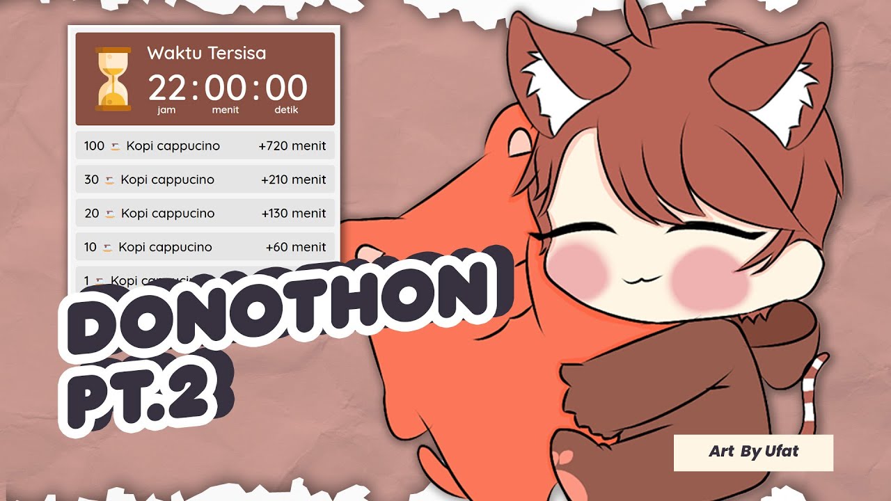 [🔴LIVE DONOTHON PT.2 ] SEMANGATT SENIN~ | Donothon Stream #11 - YouTube