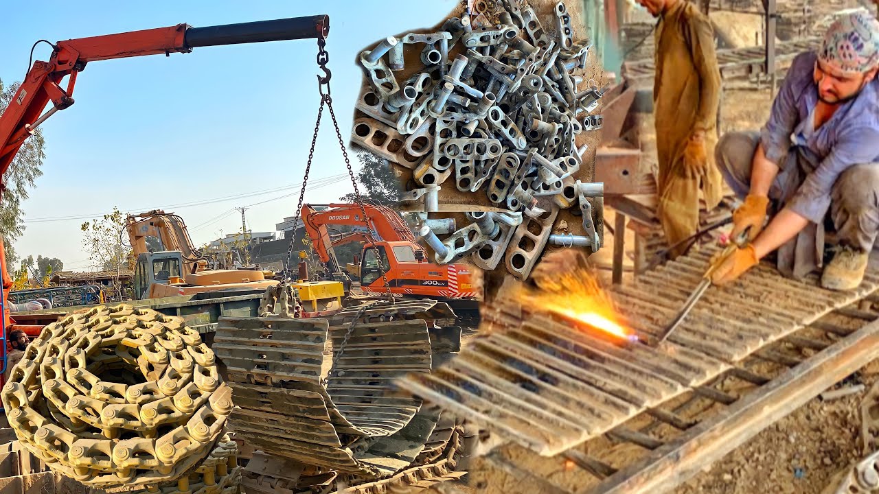 This Young Heavy Duty Mechanic is Ingenious in Repairing Excavator ...