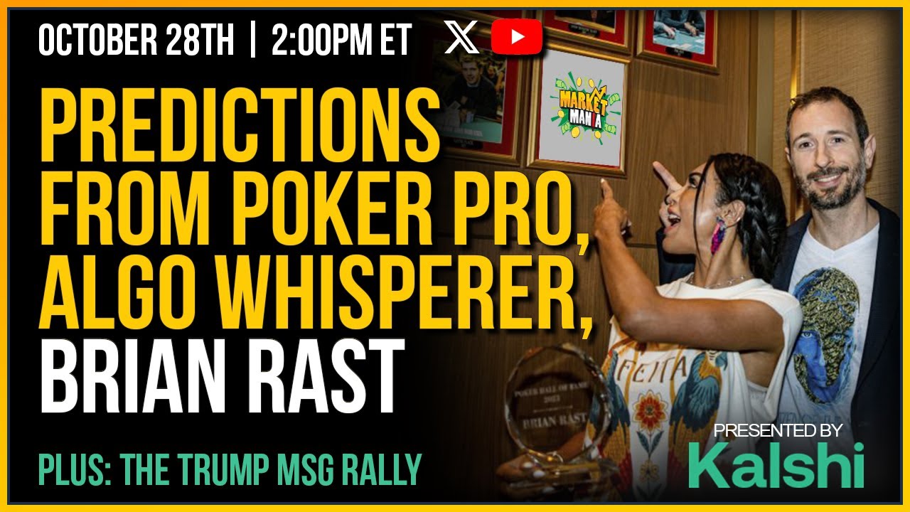 Poker Pro, Algo Whisperer BRIAN RAST Joins To Give His Predictions ...