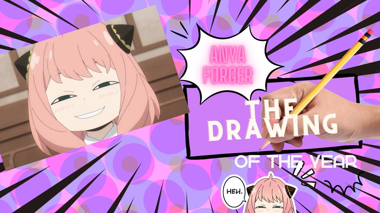 ANYA FORGER Drawing 🔎🕵️ Pt.1 - YouTube