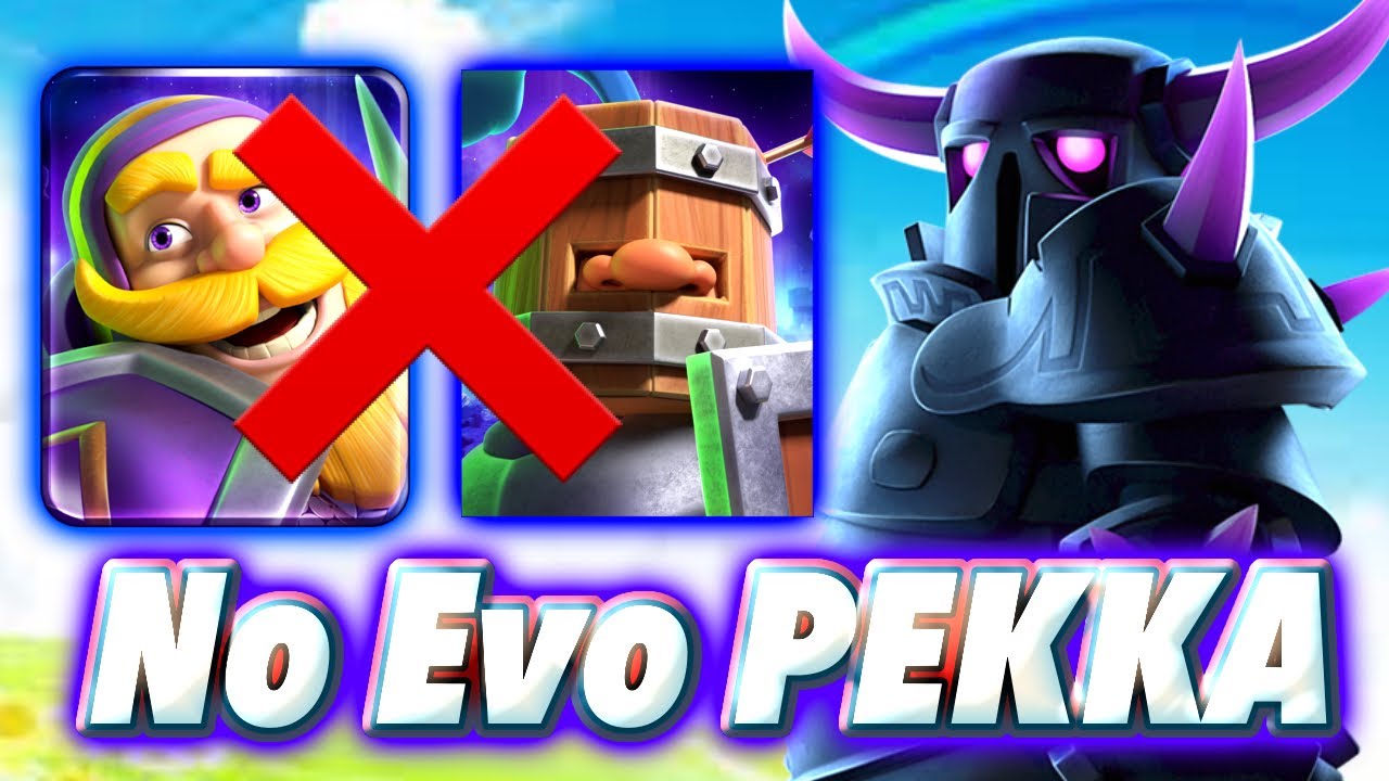 No Evo PEKKA deck with PEKKA RAM LIGHTNING deck ️-Clash Royale - YouTube