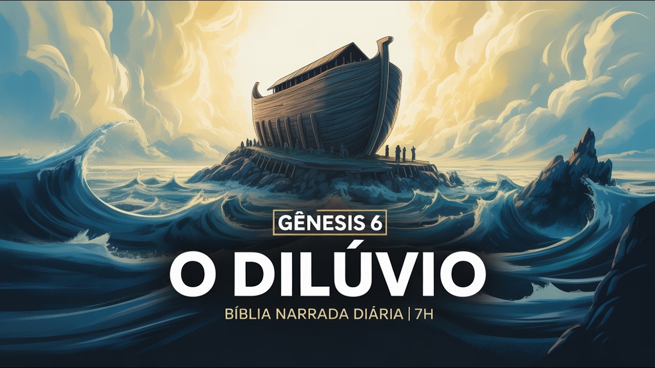 Gênesis 6 Narrado: O Dilúvio e a Arca de Noé | Bíblia Narrada Diária 7h ...