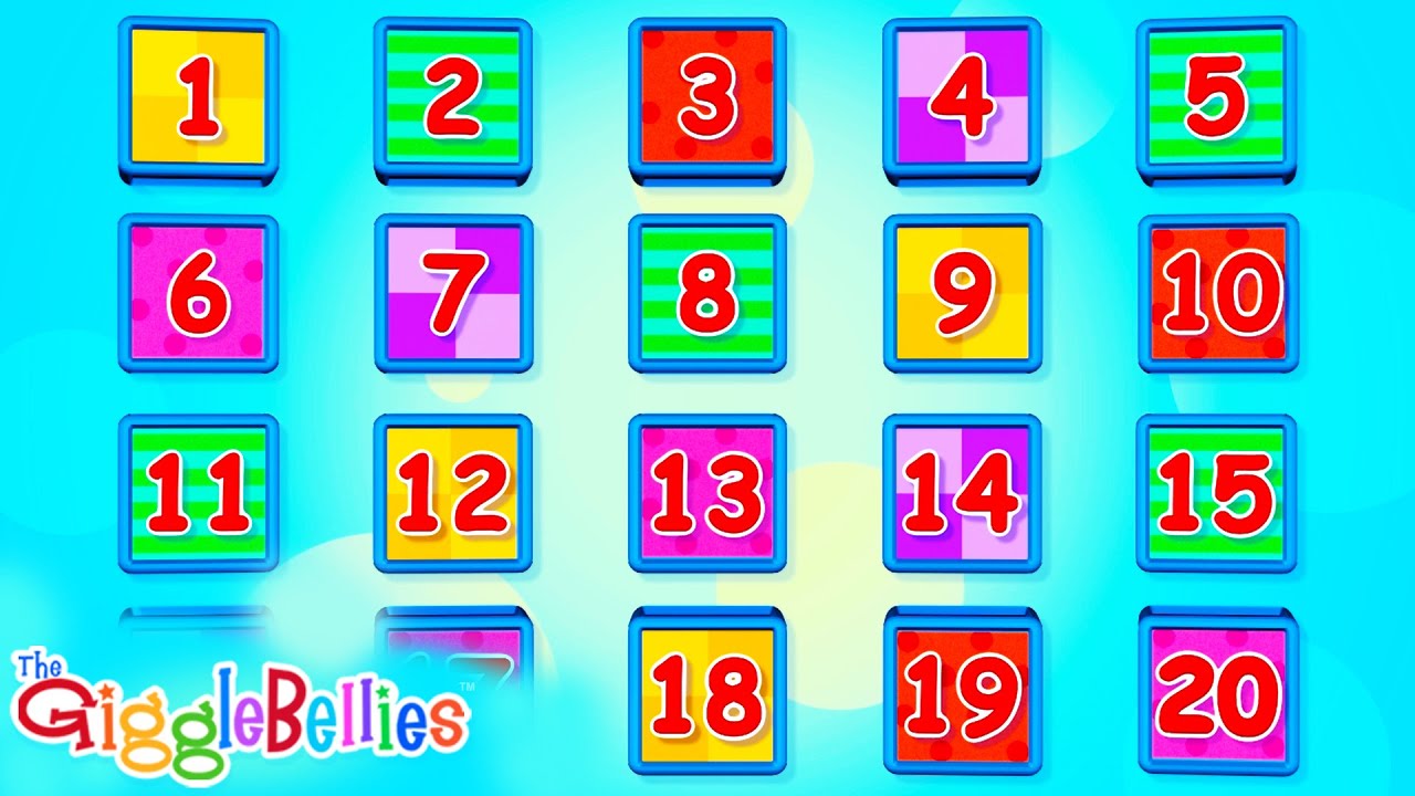 Learn To Count To 20 Counting Songs For Kids Numbers For Toddlers learn-to-count-to-20-counting-songs-for-kids-numbers-for-toddlers