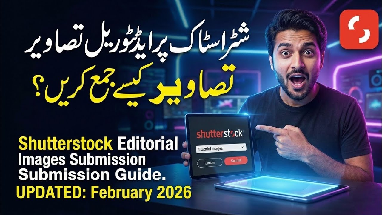 Submit Editorial Content on Shutterstock Easily - YouTube