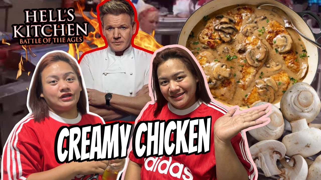 NAG LUTO ANG BAYUT NG CREAMY CHICKEN MUSHROOM! (ANG SARAP!) - YouTube
