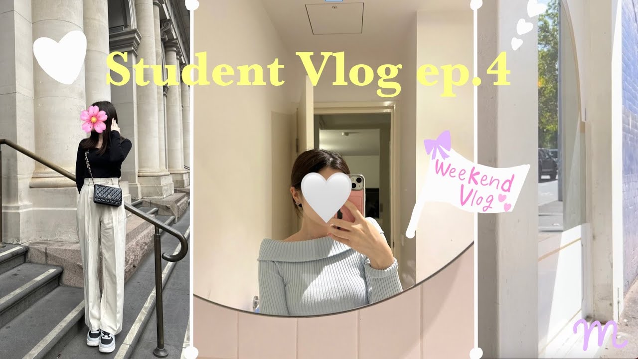 Student life ep4 /How I spend weekend as a uni student, What's In My ...
