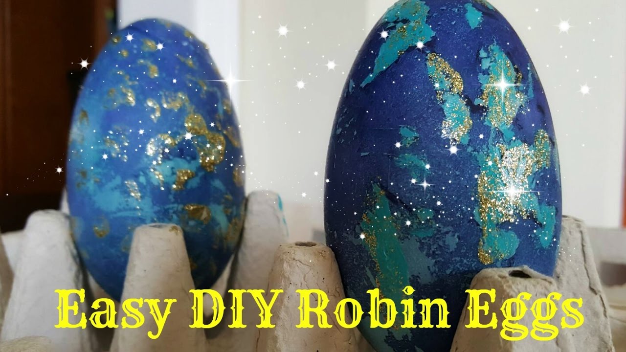 Easy DIY Robin Eggs - YouTube