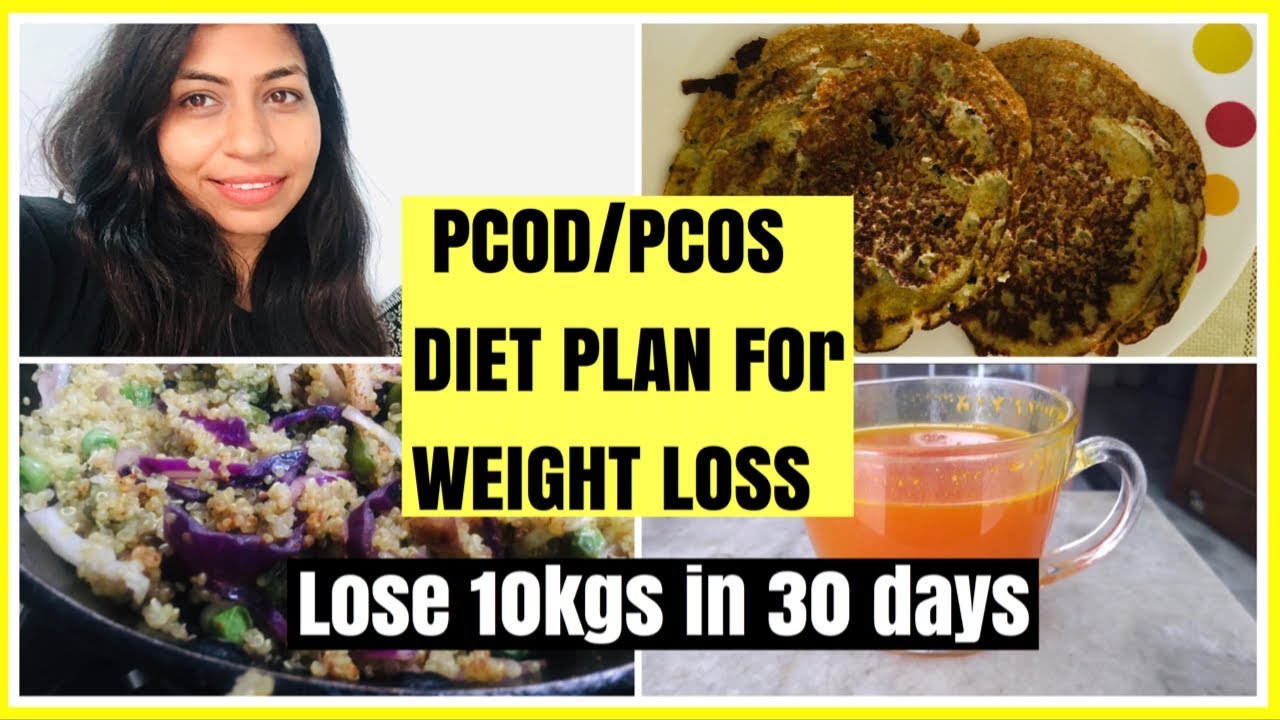 PCOS/PCOD Diet plan for weight loss |Summer diet plan for PCOD | Lose ...