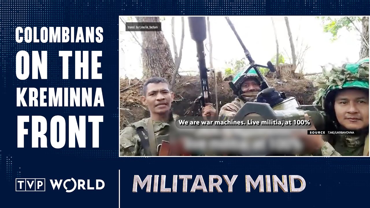 Veterans of the Colombian police commandos at the Ukrainian front ...