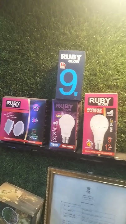 Ruby glow leds #lighting #lamp #display #electrical #electricalwork - YouTube