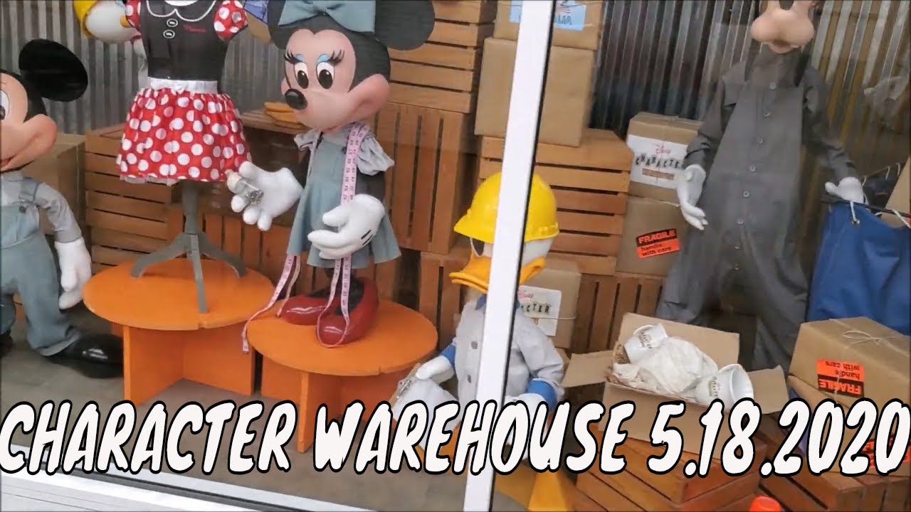 Disney Character Warehouse update - YouTube