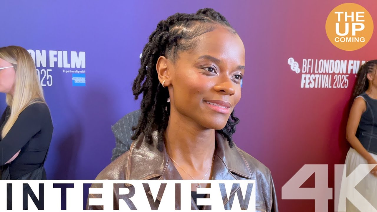 Letitia Wright interview on Highway to the Moon at BFI London Film Festival 2025 - YouTube
