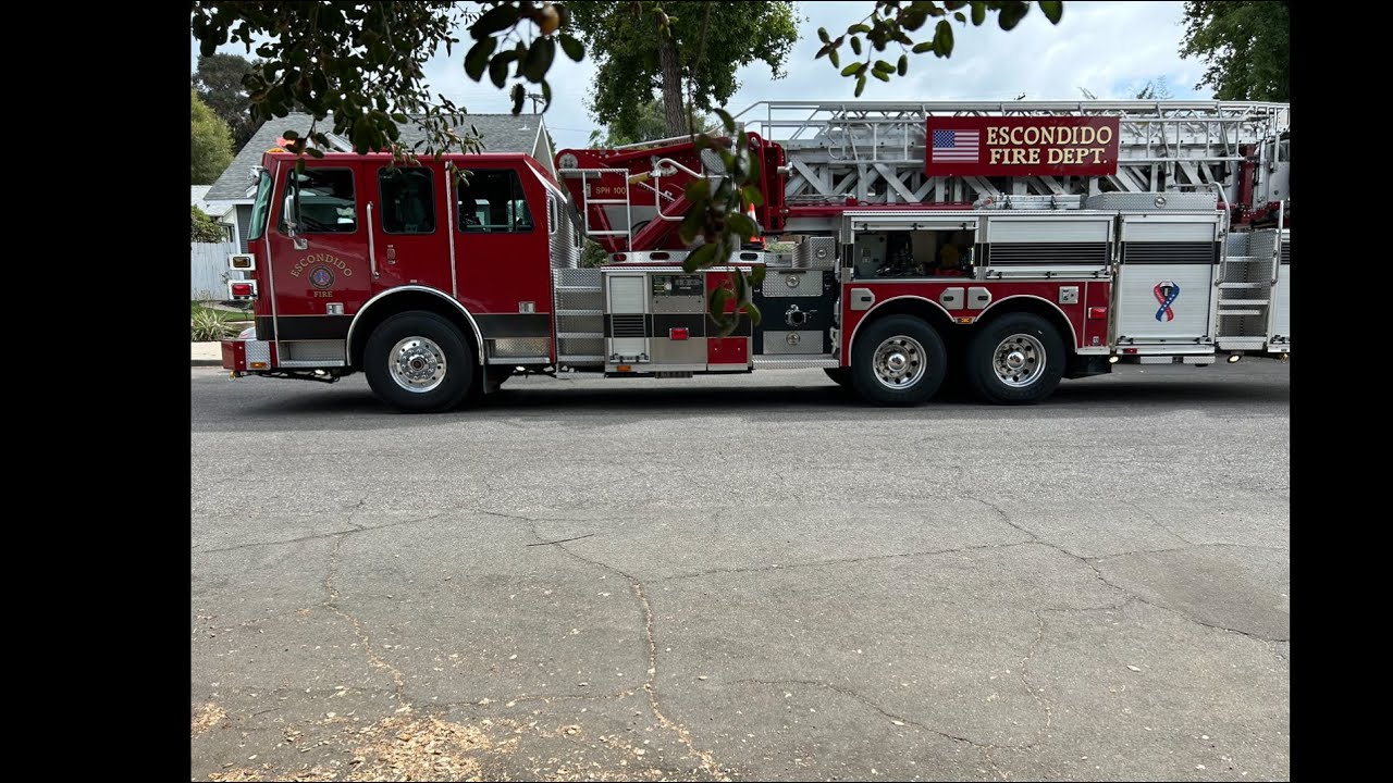 Escondido fire department compilation *bonus clip at end* - YouTube