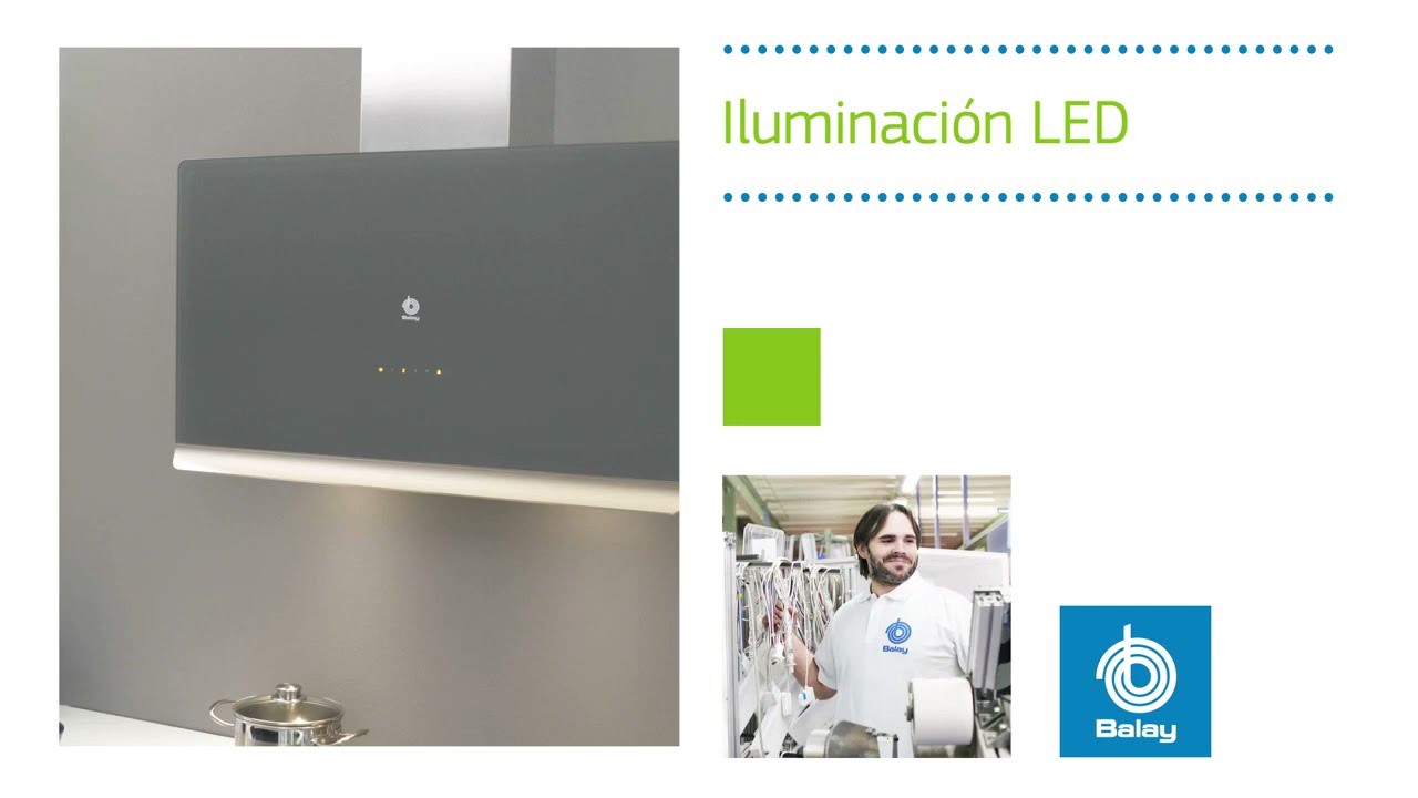 Campanas Balay con Iluminación Led | Luz Efectiva y Natural ...