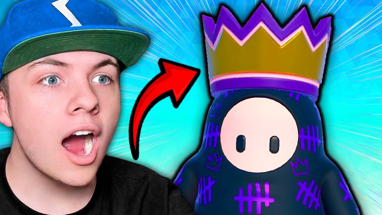 I Got 10,000 Crowns In Fall Guys! - CROWN OF RENOWN UNLOCKED!! - YouTube