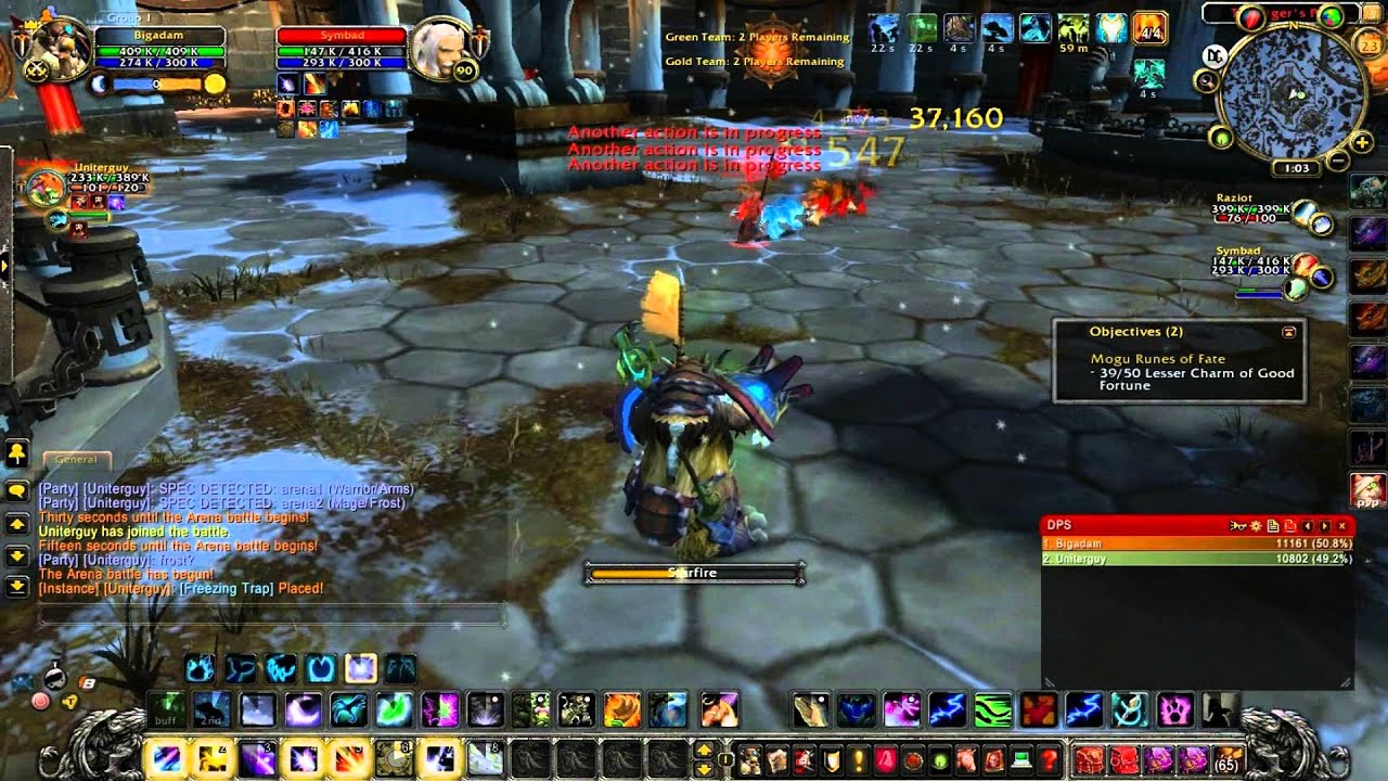 World OF Warcraft| Boomie And Beast Mastery Hunter 2v2 - YouTube