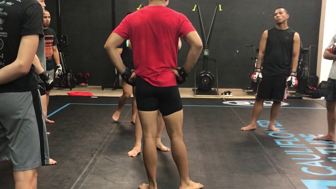 MMA Striking: Seminar on Guam - YouTube