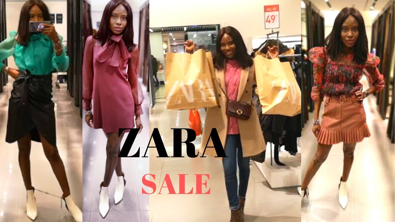 ZARA SALES TRY ON HAUL || COME SHOPPING WITH ME🇳🇬🇬🇧 - YouTube