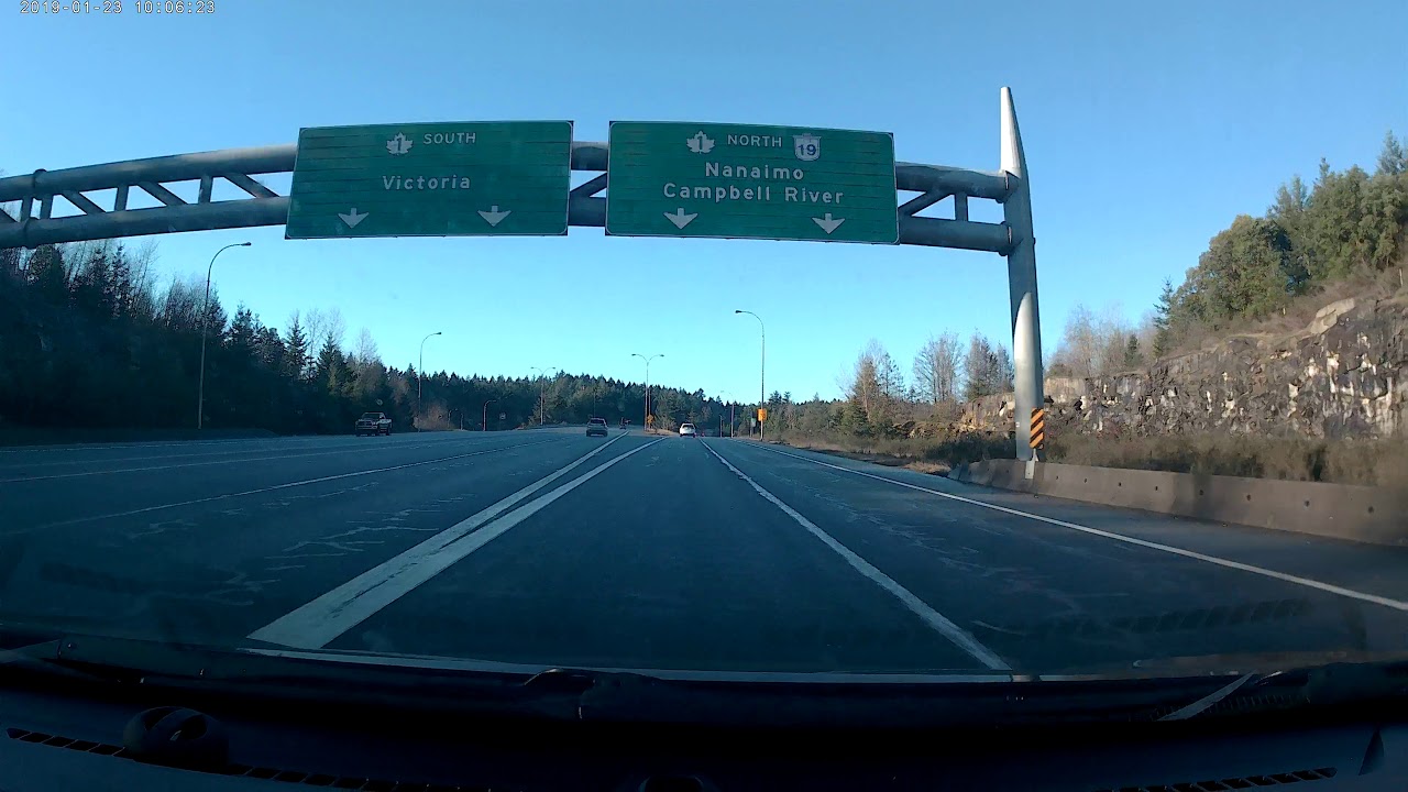Driving off of the BC Ferry at Duke Point - YouTube