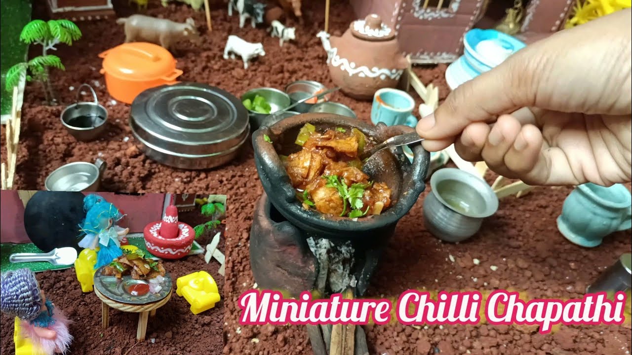 Miniature Chilli Chapathi | Restaurant Style Miniature Chilli Chapathi ...