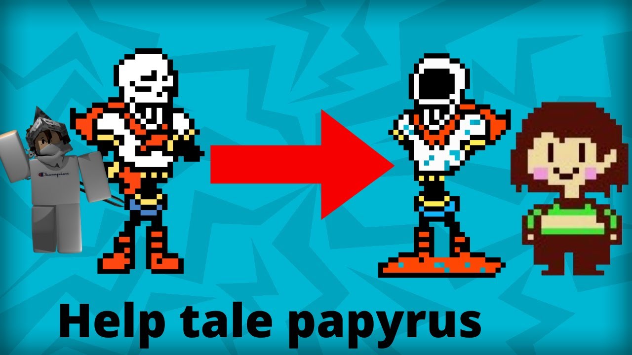 HelP_TaLe PaPyRuS| Showcase & Gameplay| Roblox Undertale Soul Ops - YouTube