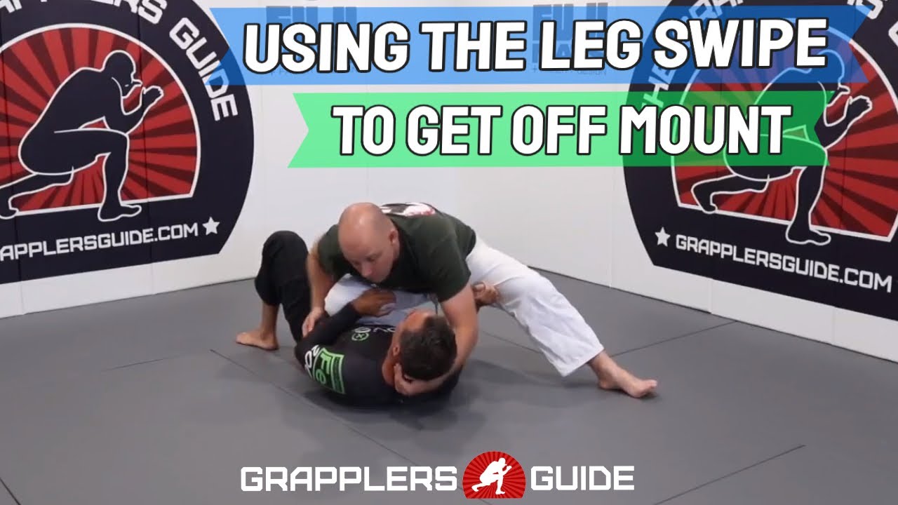 Using The "Leg Swipe" To Get Off Of The Mount by Jason Scully - YouTube