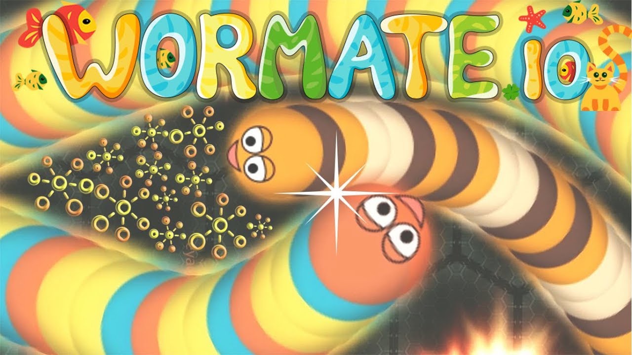 Wormate io | 165 000 result | Funny Snake | Mobile game - YouTube