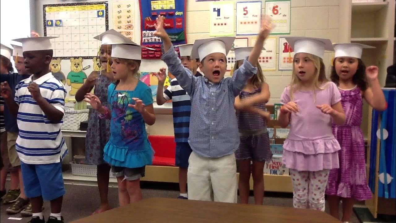 Luke's Kindergarten Graduation Song: Being Me - YouTube