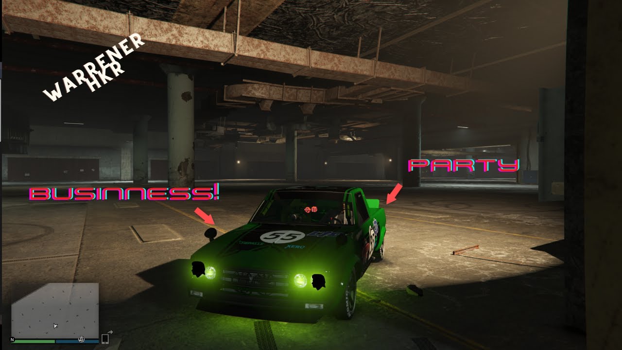 GTA V: Vulcan Warrener HKR, Customization - YouTube