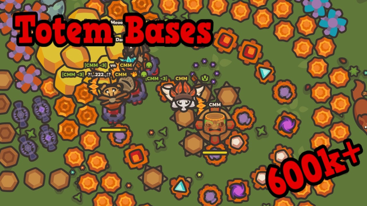 Taming.io Two Totem Bases/HS 600K+ Gold, Op Base!! - YouTube