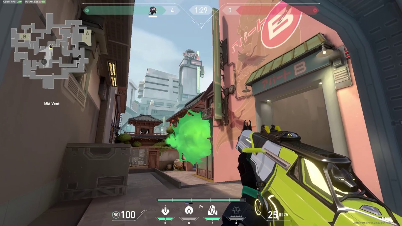 Valorant | Viper *ONE WAY* SMOKE | SPLIT B MID - YouTube