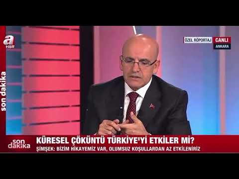 Maliye Bakanı Mehmet Şimşek: Türkiye’ye yatırım gelir. Siri: Bir hata oldu, lütfen tekrar deneyin.