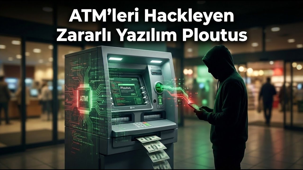 ATM Ploutus Zararlısını İndir, İncele ve Analiz Et - YouTube