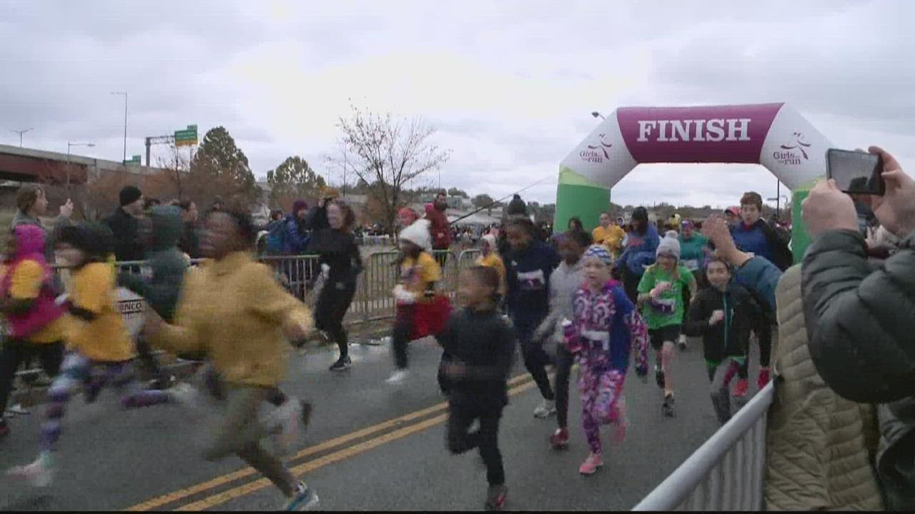 Gotta Run: Girls on the Run hosts 5k Race in the DC region - YouTube
