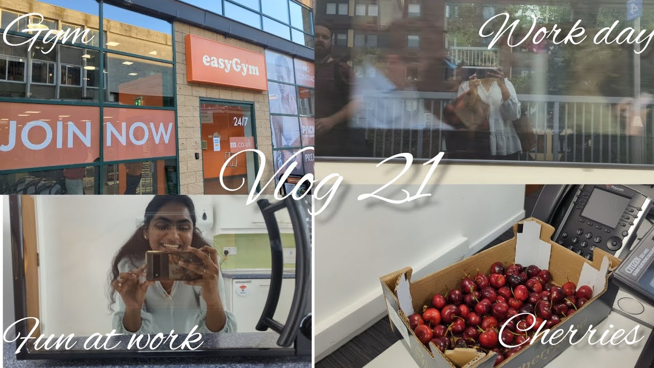 VLOG 21 - A DAY AT WORK, GOING TO GYM, EATING HEALTHY, SKINCARE ...