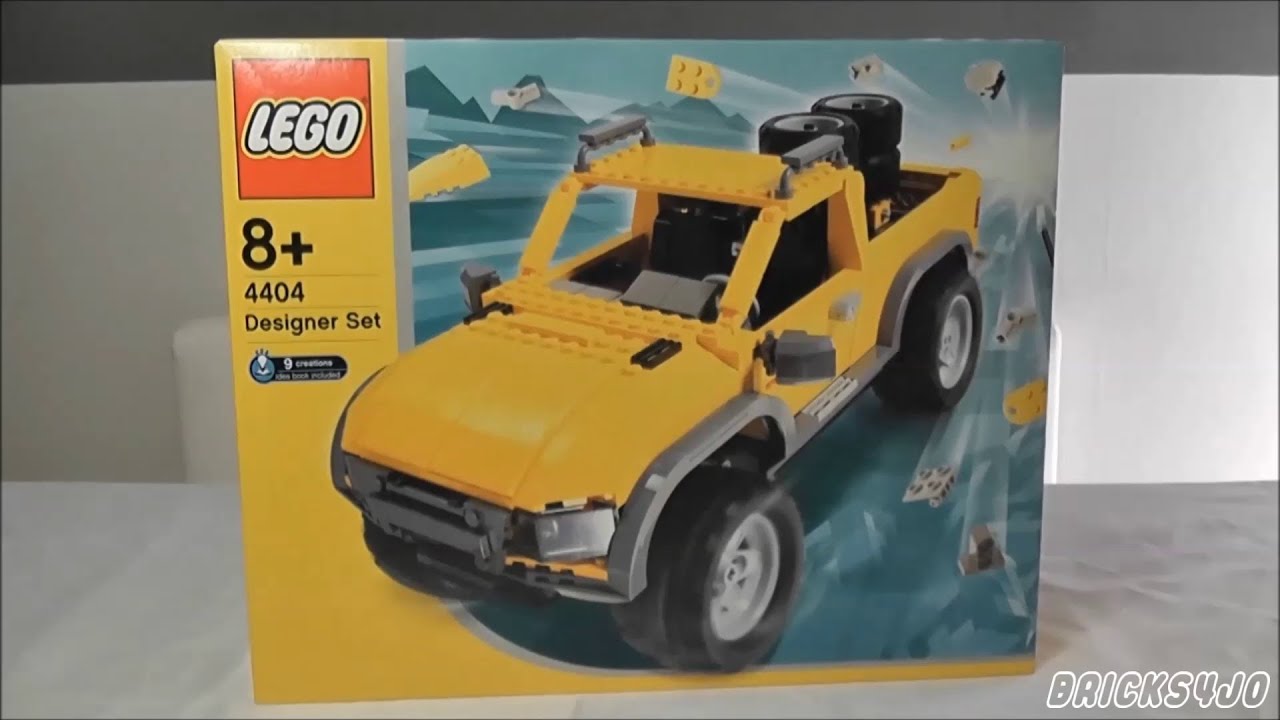 LEGO 4404 Designer Set Gelände Pick-Up - Review deutsch - - YouTube