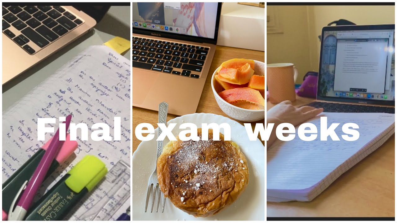 Final exams week📕||study vlog📚|lots of Notes taking 📝|mini haul 📦 ...