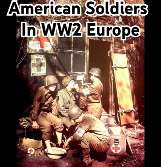 Vintage Colorized Photos of American Soldiers in WW2 #history #army # ...