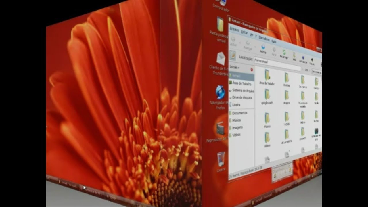 ubuntu com compiz fusion - YouTube