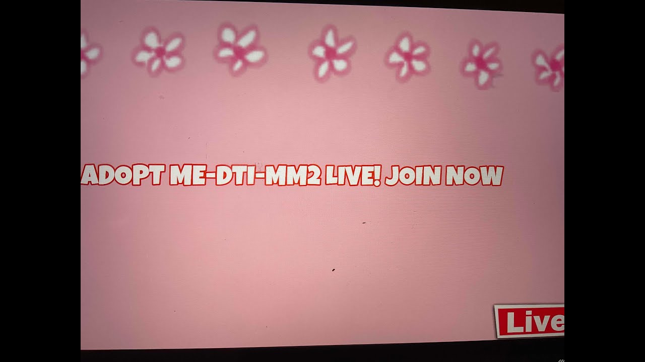 adopt me+mm2+dti live - YouTube