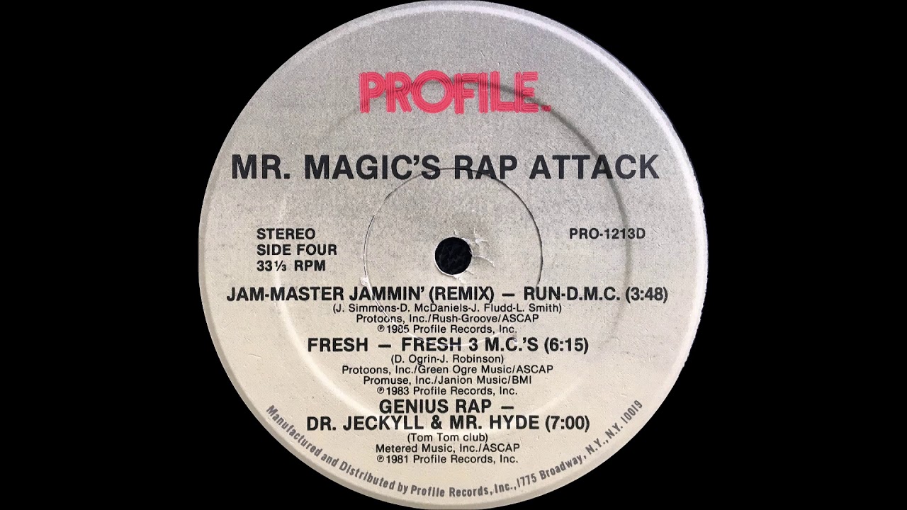 Fresh 3 M.C.'s ‎- Fresh ( Profile Records 1983 ) - YouTube