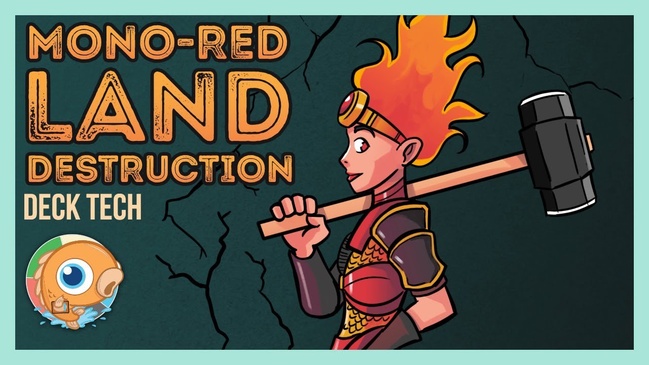 Instant Deck Tech: Mono-Red Land Destruction (Modern) - YouTube