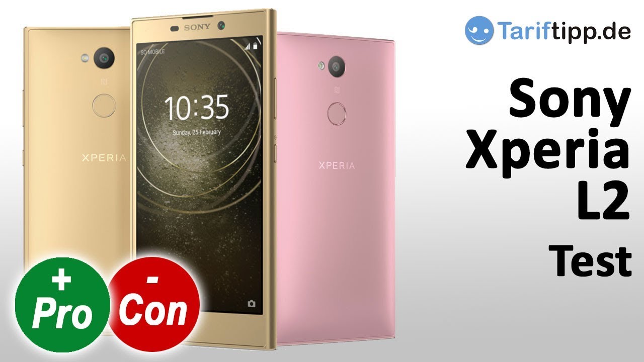 Sony Xperia L2 | Test - YouTube