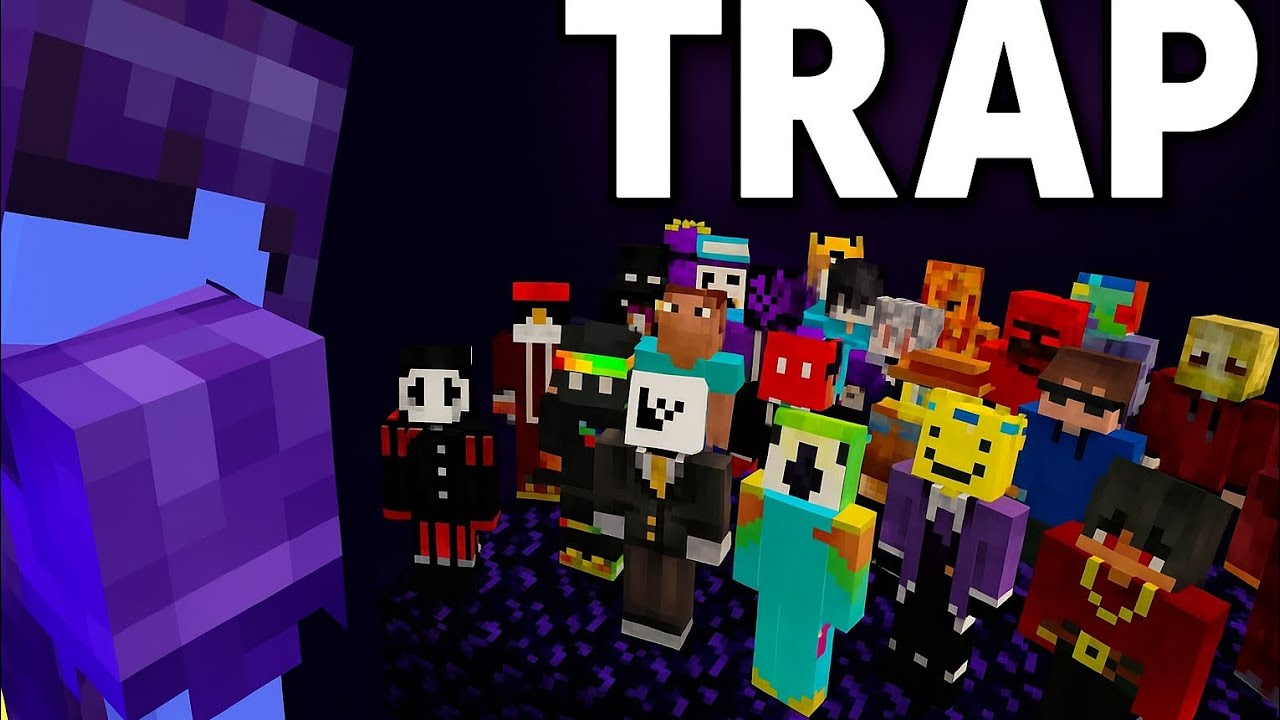 I get trap in random smp |episode 1 - YouTube