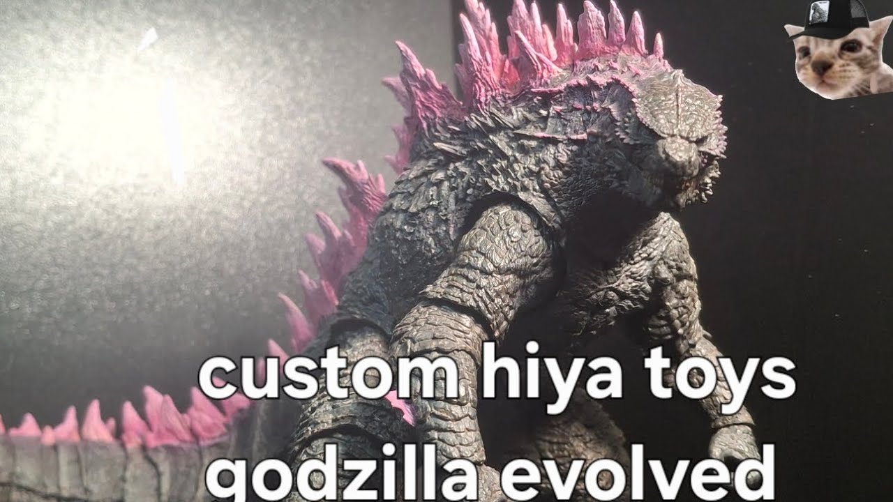 Custom hiya toys godzilla evolved tutorial - YouTube