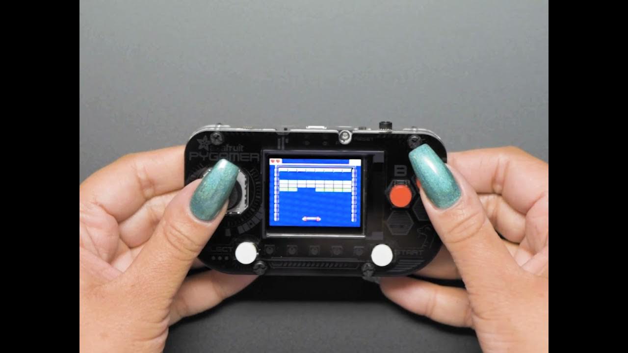 MakeCode 아케이드, CircuitPython 또는 Arduino용 Adafruit PyGame - YouTube