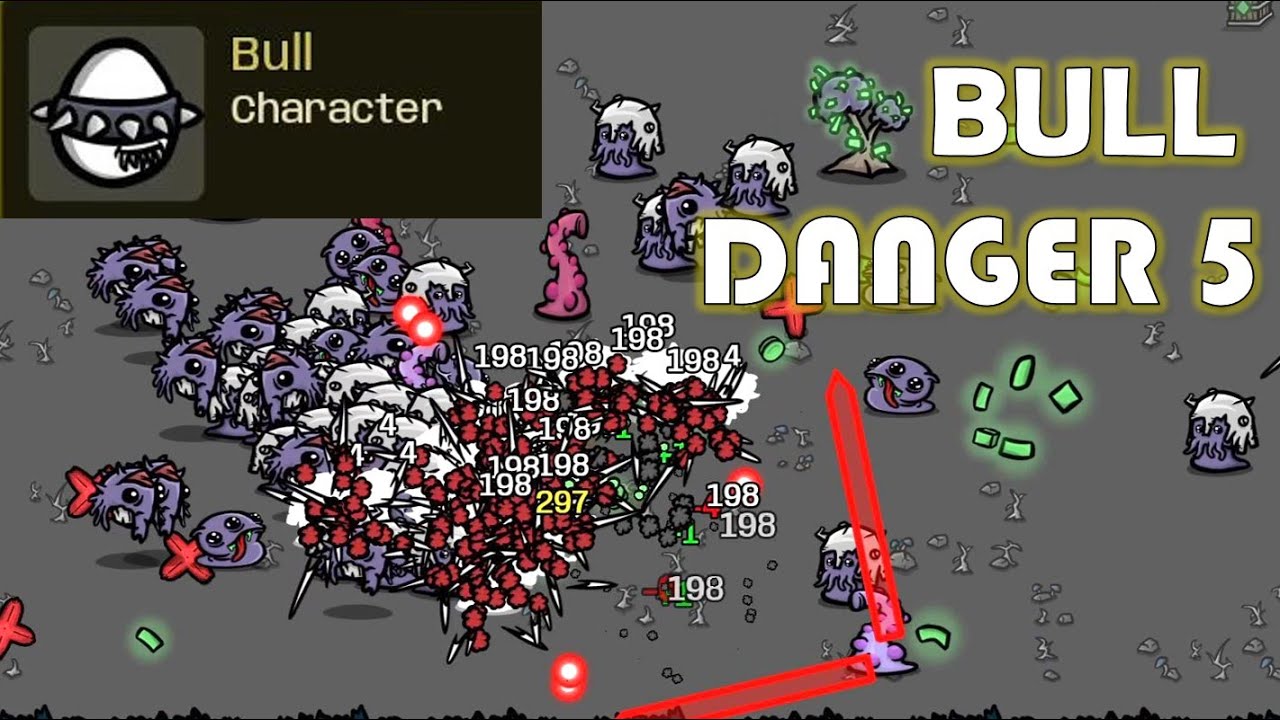 Bull- Brotato Hardest Danger 5 Win - YouTube